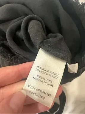 Bella Dahl | Pants & Jumpsuits | Bella Dahl Strapless Black Grey ...